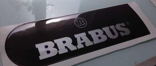 Эмблема наклейка на запаску мерседес w463 brabus