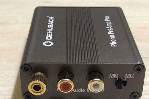 Фонокорректор MM/MC Oehlbach Phono PreAmp Pro