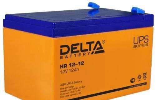 Аккумуляторная батарея delta Battery HR 12-12 12 А
