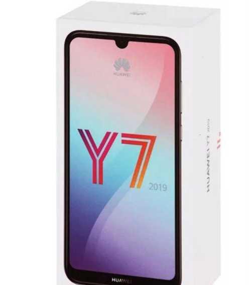 Коробка Huawei y7 2019 4/64