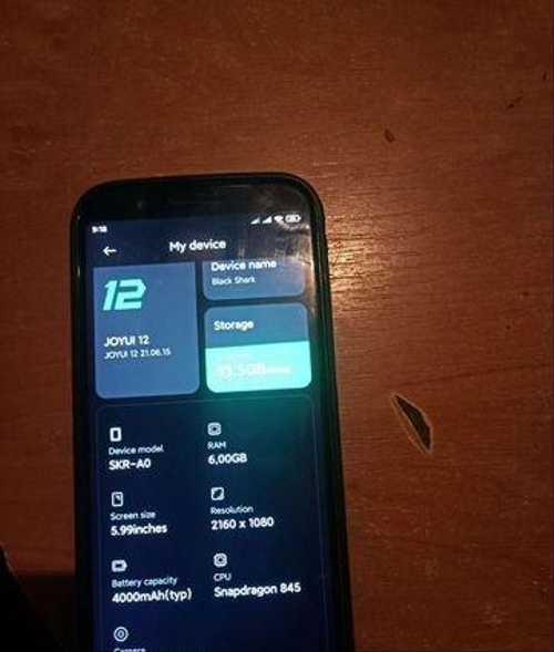 Xiaomi black shark