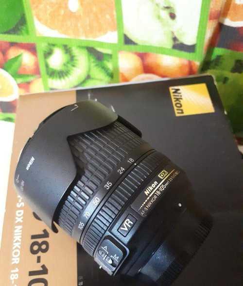 Обьектив nikon AF-S18-105 mm VR