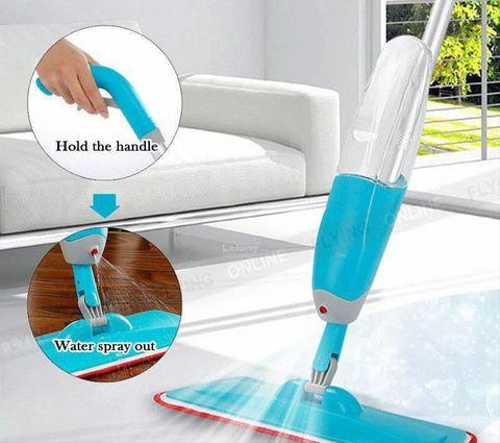Швабра Healthy Spray Mop c распылителем