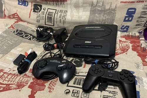 Sega genesis оригинал (полный комплект)