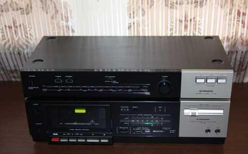 Двойка дека Pioneer CT-330 и тюнер Pioneer TX-130L