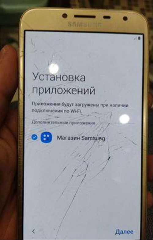 Телефон Samsung j400f