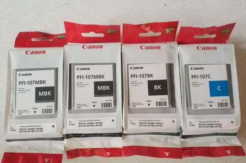 Оригинальные картриджи Canon PFI-107