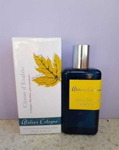 Atelier Cologne Citron dErable. Селективный парфюм
