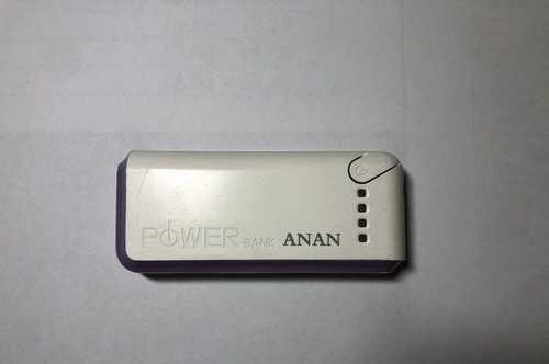 PowerBank anan 8000mAh с фонариком