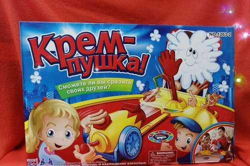 Настольная Игра Пирог в Лицо Крем-Пушка