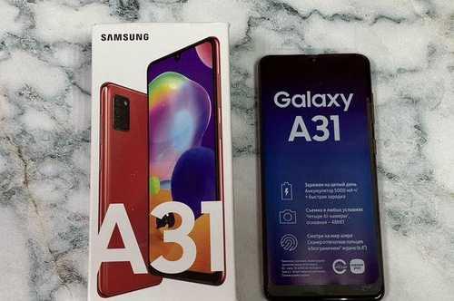 Samsung Galaxy A31 64Gb Красный Новый