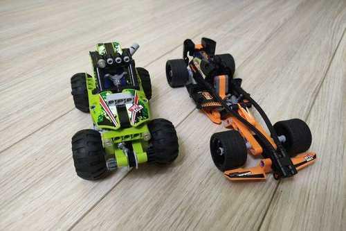 Lego Technic гоночный болид и джип