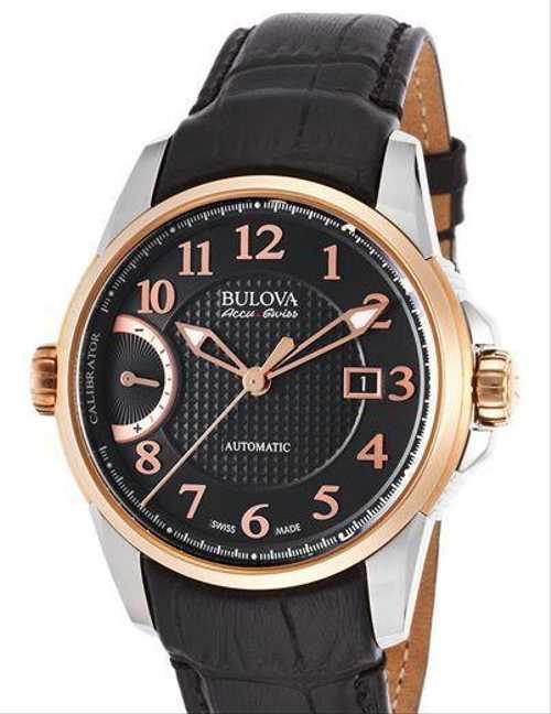 Часы Bulova AccuSwiss Calibrator 65B154
