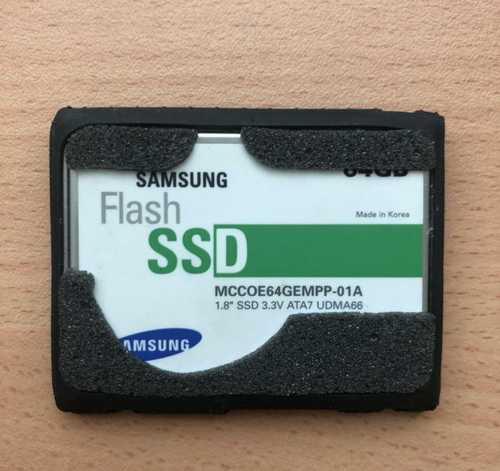 Samsung ZIF SSD 1,8” 64gb