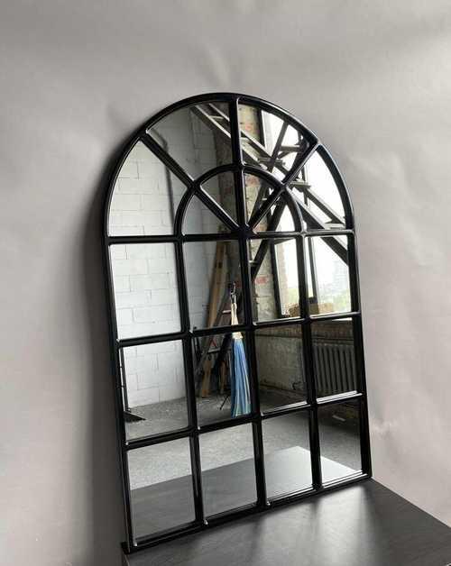 Зеркало окно арочное в стиле Прованс
