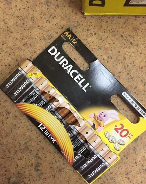 Батарейки пальчиковые Duracell