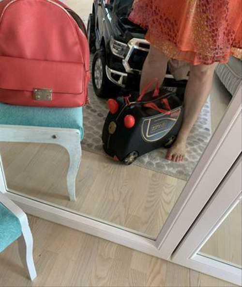 Дизайнерский чемодан транки trunki
