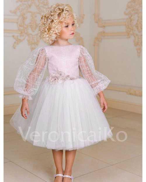 Нарядное детское платье на выпускной