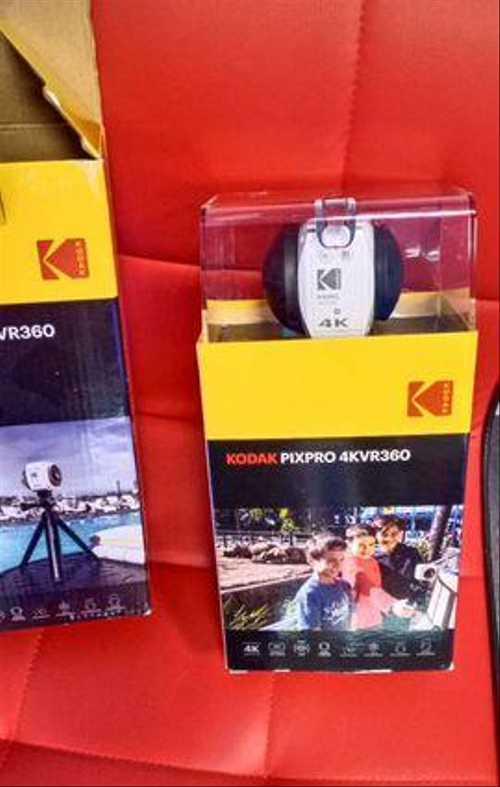 Kodak pixpro 4KVR360 VR camera