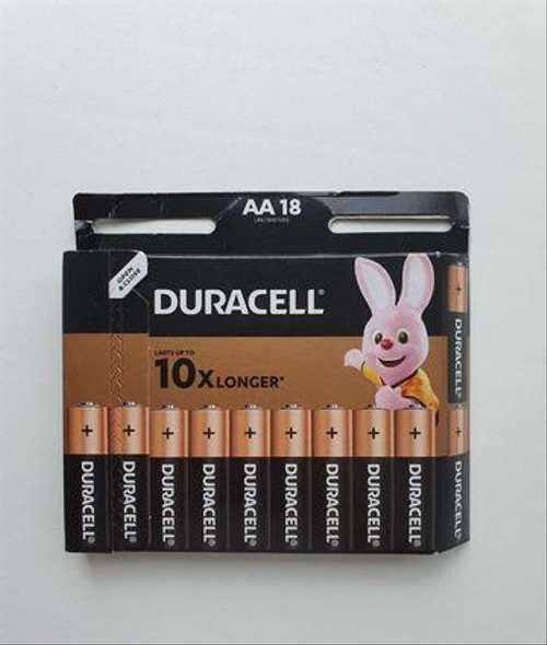 Батарейки AA 18 шт Duracell