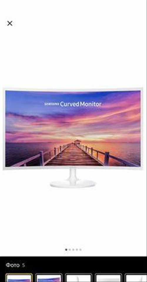 Монитор Samsung C32F391FWI 31.5" на запчасти