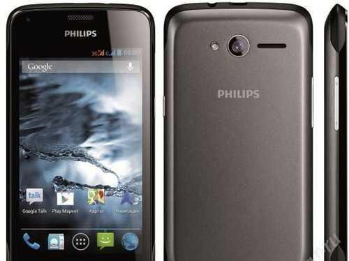 Телефон Philips w3568 с чехлом и зарядкой рабочий