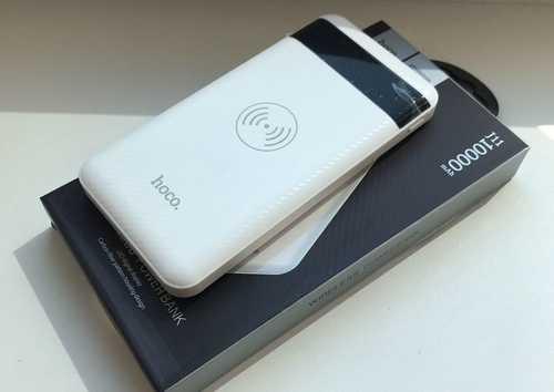 Power bank hoco j11 с беспроводной зарядкой