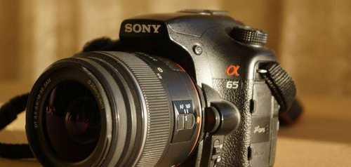 Зеркальный фотоаппарат Sony Alpha SLT-A65 Kit,б/у