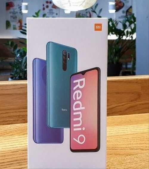 Xiaomi Redmi 9 4/64 NFC новый запечатанный