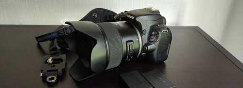Фотоаппарат зеркальный Canon 200d + Tamron 35 1.8