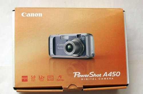 Цифровой фотоаппарат Canon PowerShot A450