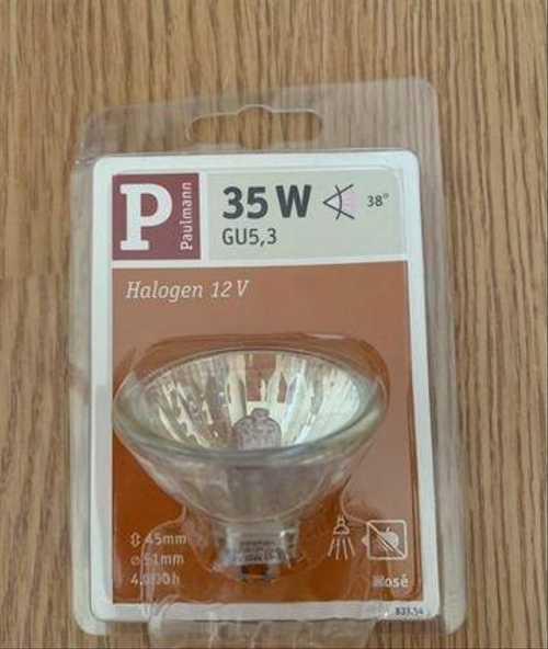 Лампа галогенная Paulmann Rose 35Вт GU5,3
