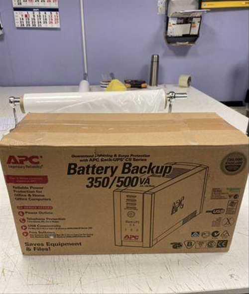 Ибп apc back-ups cs 350va bk350ei новый