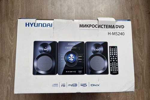 Микросистема с DVD Hyundai H-MS240