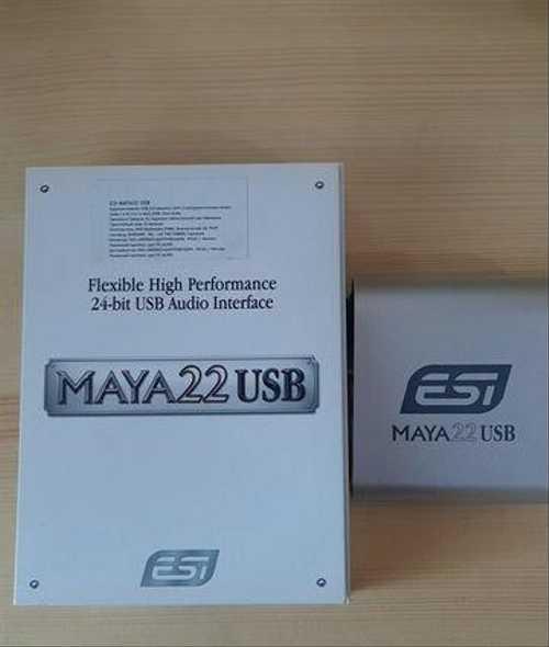 Esi Maya 22 USB Внешняя звуковая карта