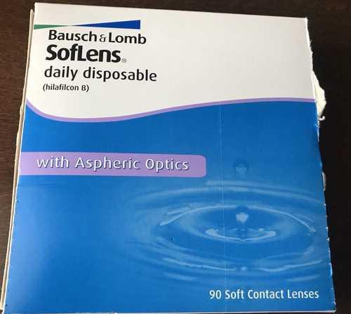 Однодневные линзы Soflens Daily Disposable, Bausch