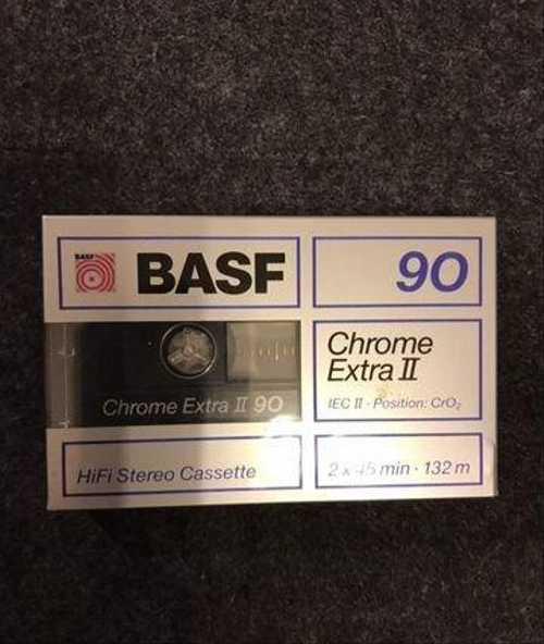 Аудиокассета basf 90 новая