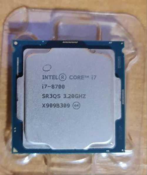 Процессор Cpu intel core i7 8700