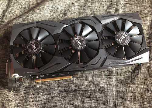 Видеокарта Ares Strix Rx580 O8G Gaming на донорств