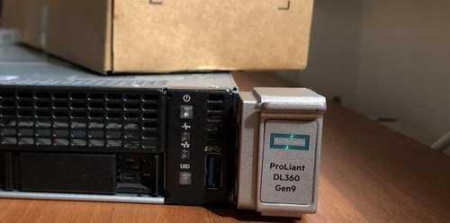 HP Proliant DL360 G9 2x 2680v4 + 64GB P440ar 1U
