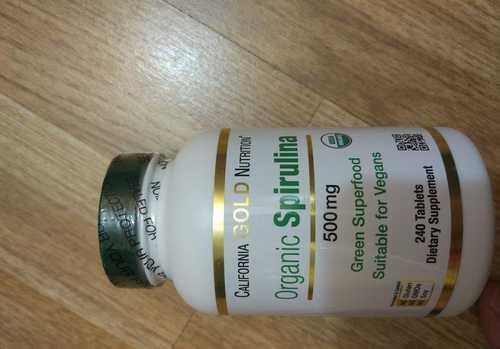 Organic Spirulina/ Спирулина 240 таб