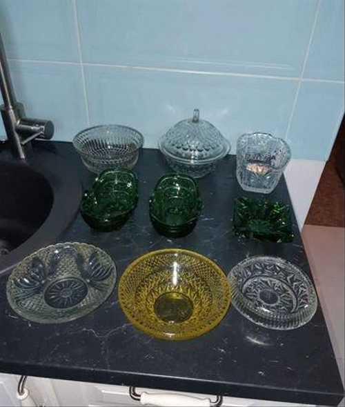 Стеклянная и керамическая посуда произведенная в С
