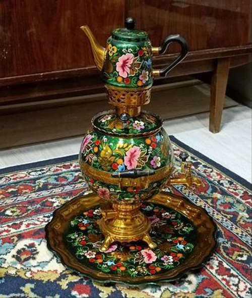 Самовар электрический расписной