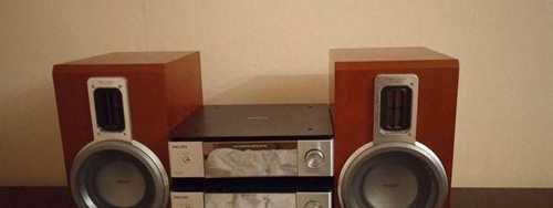 Музыкальный центр бу philips
