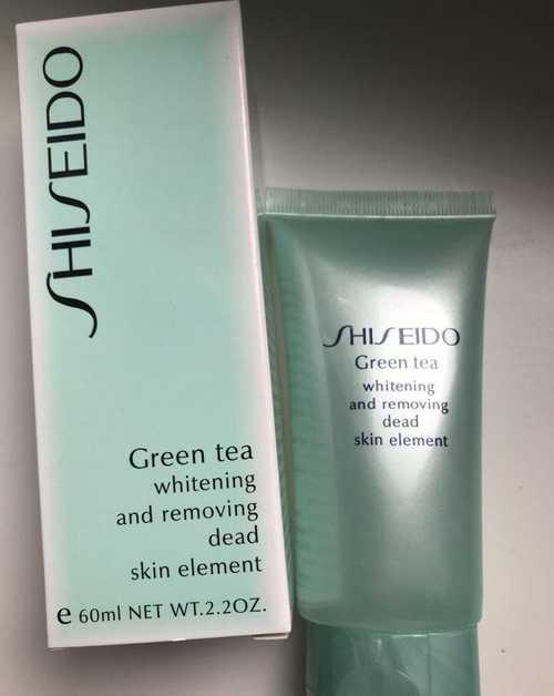 Маска для лица, пилинг, скатка shiseido