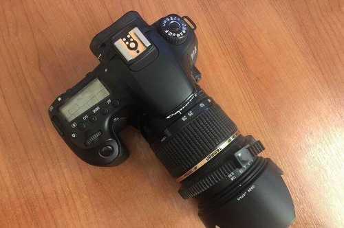 Фотокамера Canon 60D + Объектив Tamron, 28-75мм