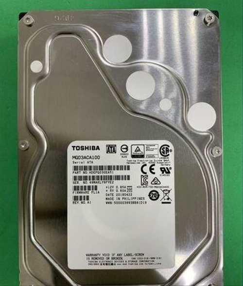 Toshiba 1tb MG03ACA100 (б/у)
