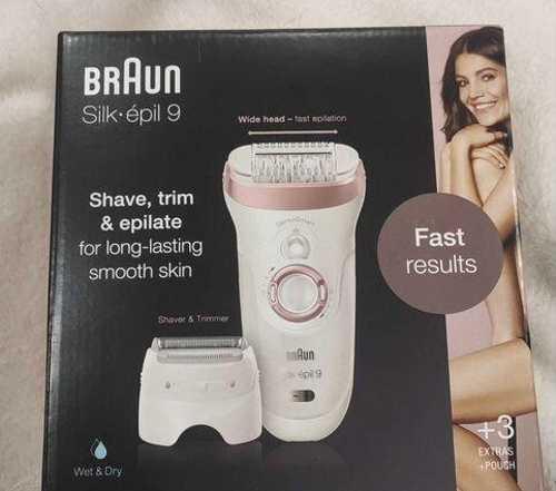 Эпилятор braun silk epil 9 новый