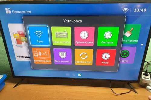 Телевизор 40" Smart tv Android