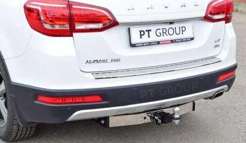 Фаркоп haval H6 с 2014 - съемный квадрат